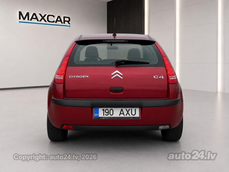 Sarkans Citroen C4 2006 Tallina, ar dzinēja tilpumu 1.60 L un nobraukumu 88 tūkst. km par 2199 €, foto 6 vietnē AUTOMOTO.COM.LV