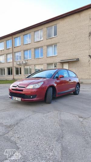 Sarkans Citroen C4 2006 Ukmergė, ar dzinēja tilpumu 1.60 L un nobraukumu 226 tūkst. km par 950 €, foto  vietnē AUTOMOTO.COM.LV