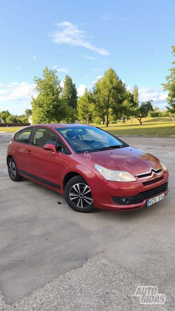 Sarkans Citroen C4 2006 Ukmergė, ar dzinēja tilpumu 1.60 L un nobraukumu 226 tūkst. km par 950 €, foto 2 vietnē AUTOMOTO.COM.LV