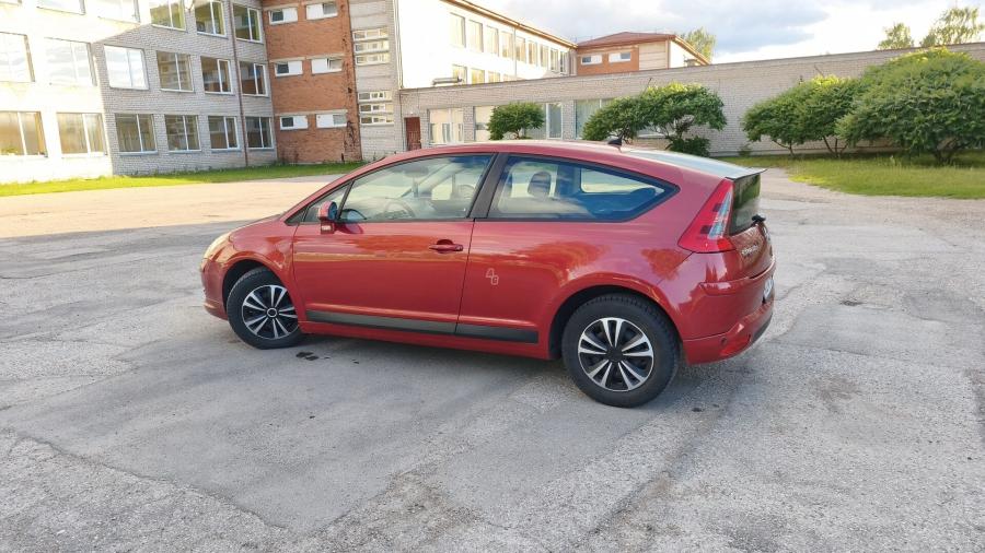 Sarkans Citroen C4 2006 Ukmergė, ar dzinēja tilpumu 1.60 L un nobraukumu 226 tūkst. km par 950 €, foto 5 vietnē AUTOMOTO.COM.LV