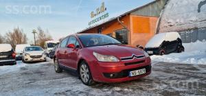 Sarkans Citroen C4 2007 Valmiera, ar dzinēja tilpumu 1.60 L un nobraukumu 291 tūkst. km par 1150 €, foto  vietnē AUTOMOTO.COM.LV
