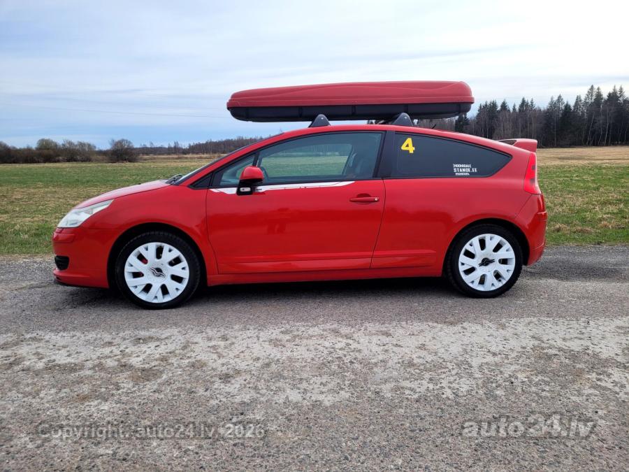 Red Citroen C4 2007 in Tallinn, with an engine capacity of 1.60 L and mileage of 241 thousand km for 1000 €, photo 8 on AUTOMOTO.COM.LV