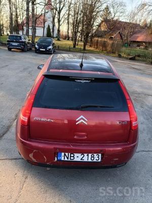 Sarkans Citroen C4 2007 Ogre, ar dzinēja tilpumu 1.60 L un nobraukumu 267 tūkst. km par 550 €, foto 6 vietnē AUTOMOTO.COM.LV