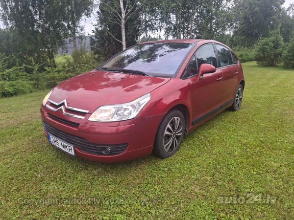 Красный Ситроен С4 2007 в Кейла, объемом двигателя 2.00 л и пробегом 158 тыс. км за 799 €, фото 2 на AUTOMOTO.COM.LV