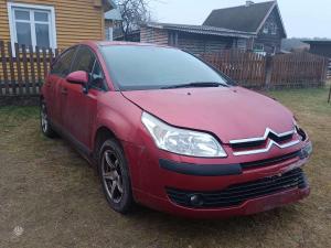 Red Citroen C4 2008 in Nemencine, with an engine capacity of 1.59 L and mileage of 109 thousand km for 800 €, photo 9 on AUTOMOTO.COM.LV