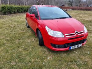 Sarkans Citroen C4 2008 Tallina, ar dzinēja tilpumu 1.60 L un nobraukumu 212 tūkst. km par 1499 €, foto  vietnē AUTOMOTO.COM.LV