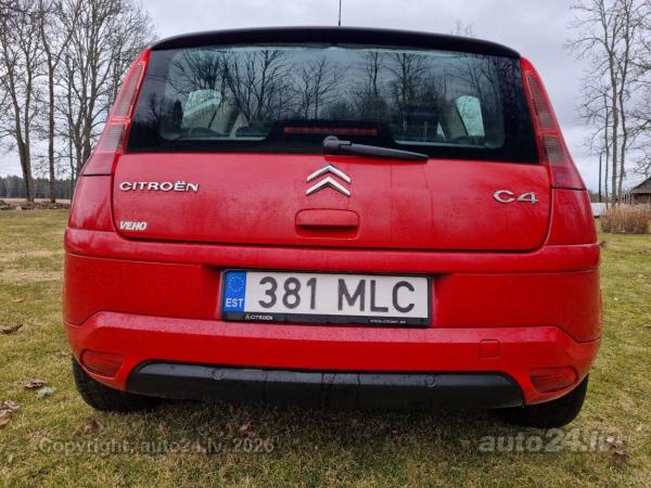 Sarkans Citroen C4 2008 Tallina, ar dzinēja tilpumu 1.60 L un nobraukumu 212 tūkst. km par 1499 €, foto 4 vietnē AUTOMOTO.COM.LV