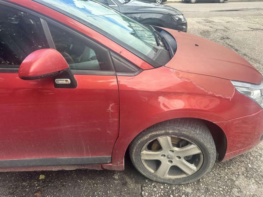 Red Citroen C4 2008 in Kaunas, with an engine capacity of 1.56 L and mileage of 507 thousand km for 650 €, photo 8 on AUTOMOTO.COM.LV