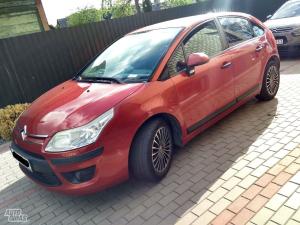 Red Citroen C4 2009 in Vilkaviskis, with an engine capacity of 1.60 L and mileage of 115 thousand km for 1950 €, photo 3 on AUTOMOTO.COM.LV
