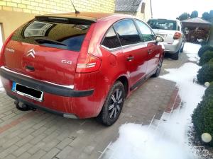 Red Citroen C4 2009 in Vilkaviskis, with an engine capacity of 1.60 L and mileage of 115 thousand km for 1950 €, photo 13 on AUTOMOTO.COM.LV