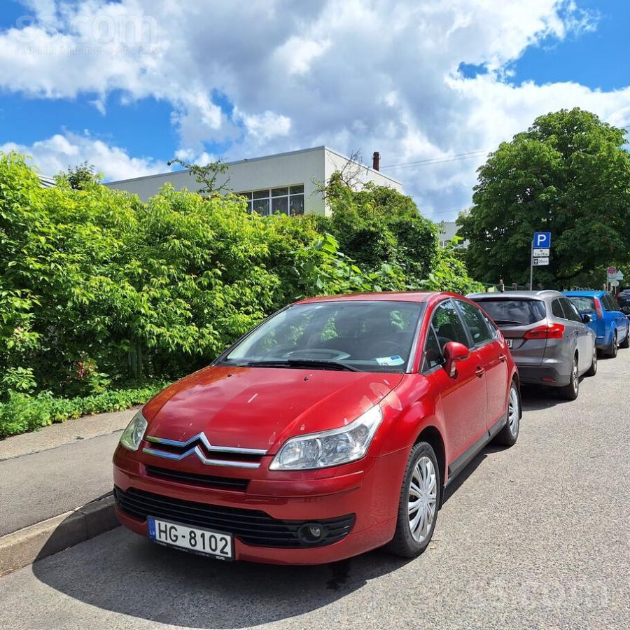 Sarkans Citroen C4 2009 Rīga, ar dzinēja tilpumu 1.60 L un nobraukumu 187 tūkst. km par 1995 €, foto 1 vietnē AUTOMOTO.COM.LV