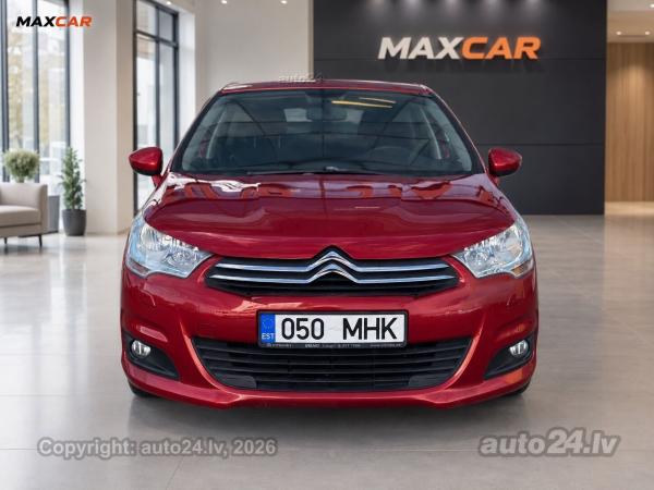 Red Citroen C4 2012 in Tallinn, with an engine capacity of 1.40 L and mileage of 123 thousand km for 1799 €, photo 2 on AUTOMOTO.COM.LV