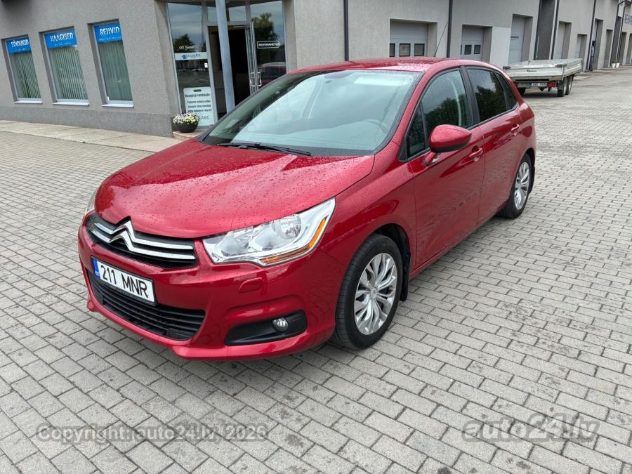 Sarkans Citroen C4 2012 Pērnava, ar dzinēja tilpumu 1.60 L un nobraukumu 115 tūkst. km par 3890 €, foto 1 vietnē AUTOMOTO.COM.LV