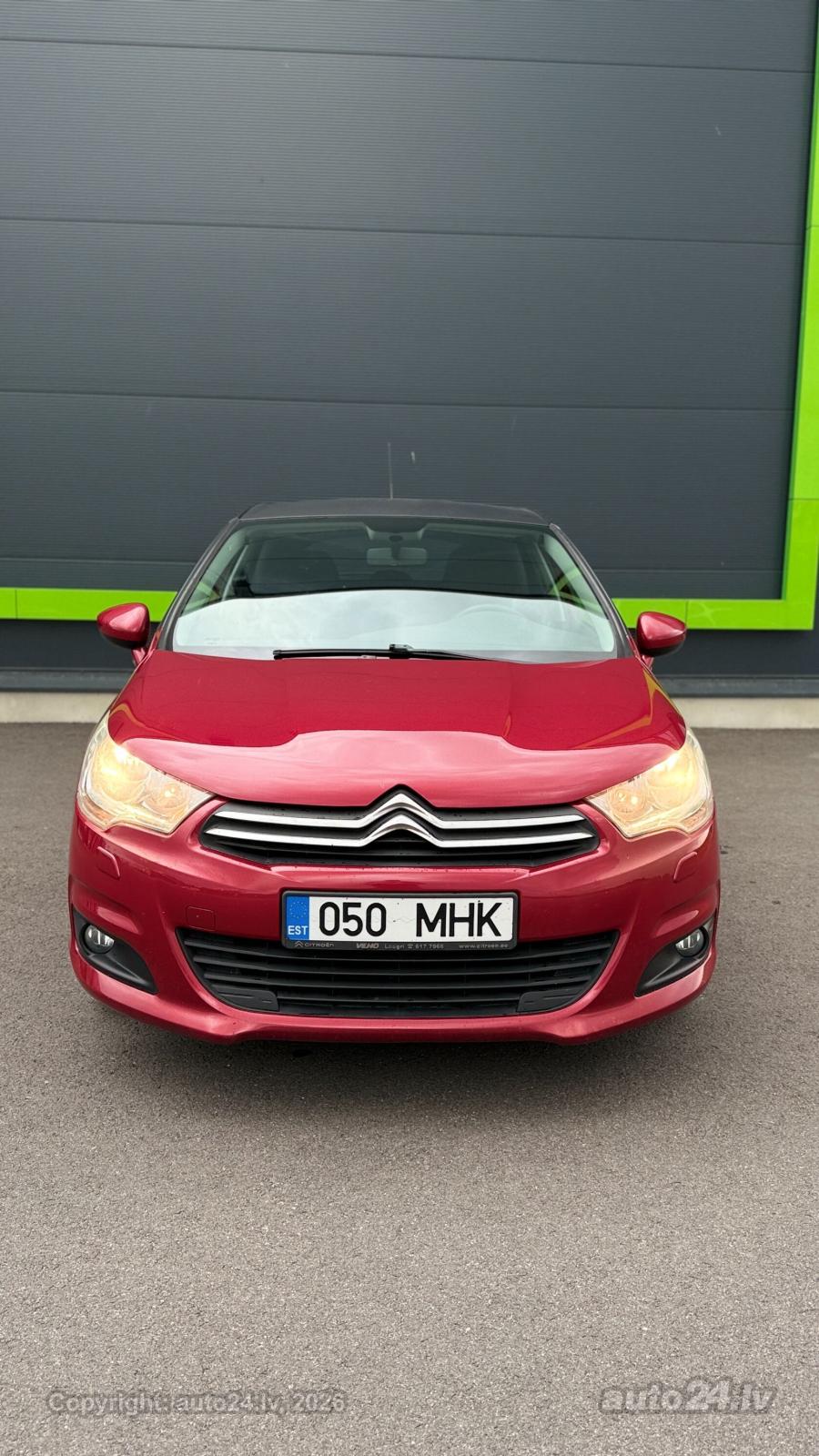 Sarkans Citroen C4 2012 Tallina, ar dzinēja tilpumu 1.40 L un nobraukumu 125 tūkst. km par 4200 €, foto 3 vietnē AUTOMOTO.COM.LV