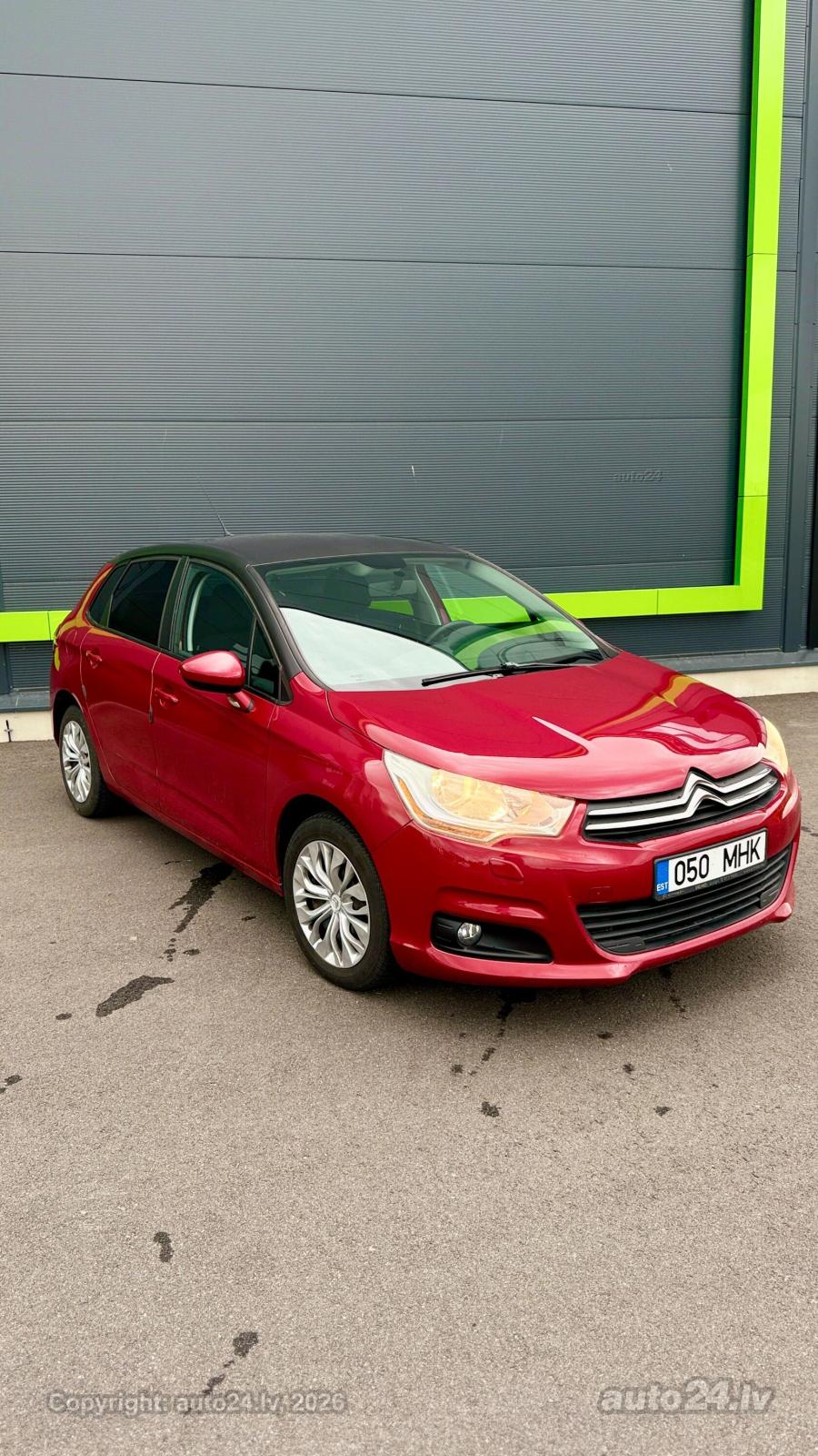 Sarkans Citroen C4 2012 Tallina, ar dzinēja tilpumu 1.40 L un nobraukumu 125 tūkst. km par 4200 €, foto 4 vietnē AUTOMOTO.COM.LV