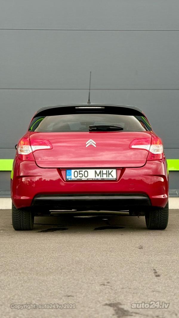 Red Citroen C4 2012 in Tallinn, with an engine capacity of 1.40 L and mileage of 125 thousand km for 4200 €, photo 6 on AUTOMOTO.COM.LV