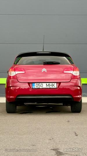 Sarkans Citroen C4 2012 Tallina, ar dzinēja tilpumu 1.40 L un nobraukumu 125 tūkst. km par 4200 €, foto 7 vietnē AUTOMOTO.COM.LV
