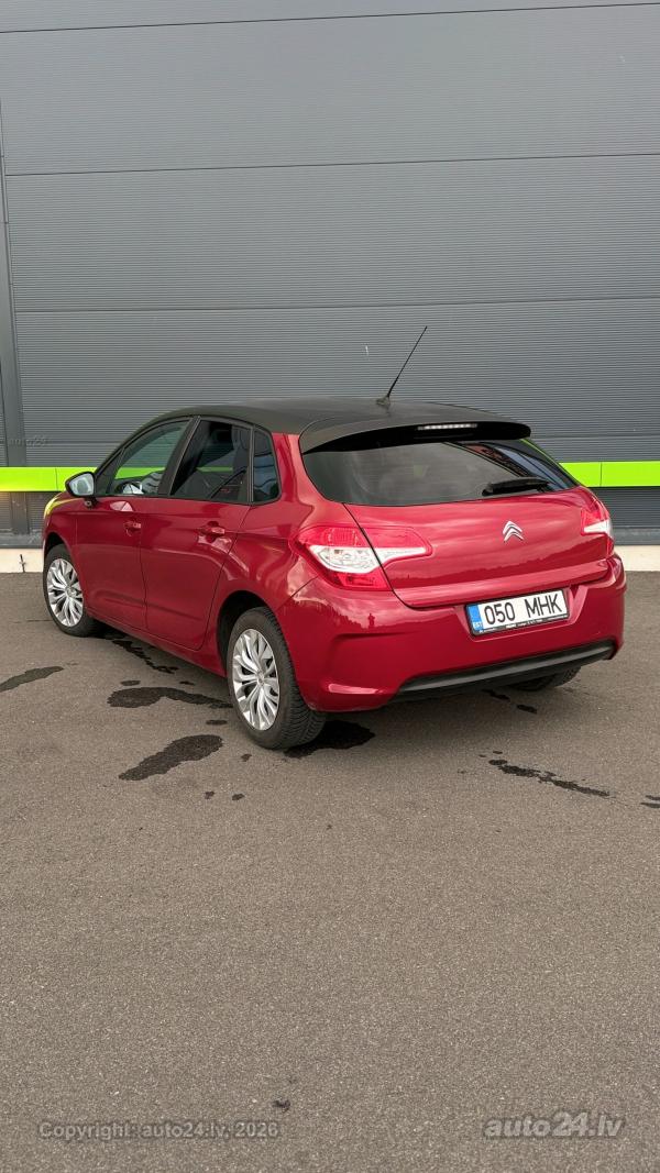 Red Citroen C4 2012 in Tallinn, with an engine capacity of 1.40 L and mileage of 125 thousand km for 4200 €, photo 7 on AUTOMOTO.COM.LV
