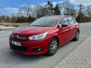 Sarkans Citroen C4 2013 Tallina, ar dzinēja tilpumu 1.60 L un nobraukumu 170 tūkst. km par 3500 €, foto  vietnē AUTOMOTO.COM.LV