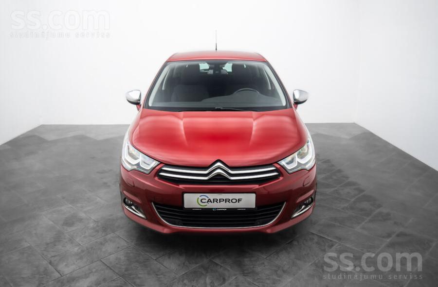 Red Citroen C4 2016 in Tallinn, with an engine capacity of 1.20 L and mileage of 155 thousand km for 6899 €, photo 2 on AUTOMOTO.COM.LV