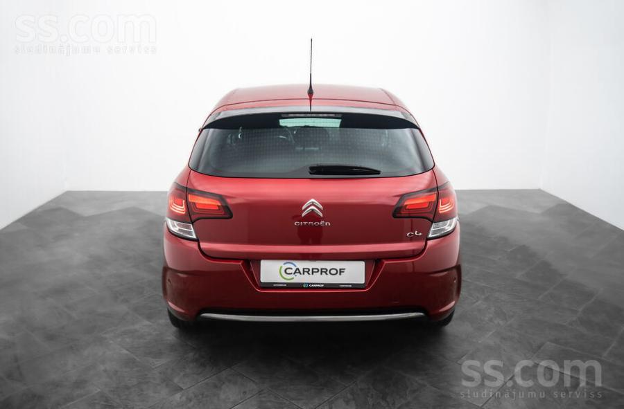 Red Citroen C4 2016 in Tallinn, with an engine capacity of 1.20 L and mileage of 155 thousand km for 6899 €, photo 5 on AUTOMOTO.COM.LV
