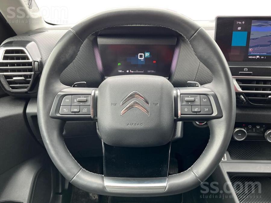 Red Citroen C4 2022 in Riga, with an engine capacity of 1.50 L and mileage of 59 thousand km for 16490 €, photo 13 on AUTOMOTO.COM.LV