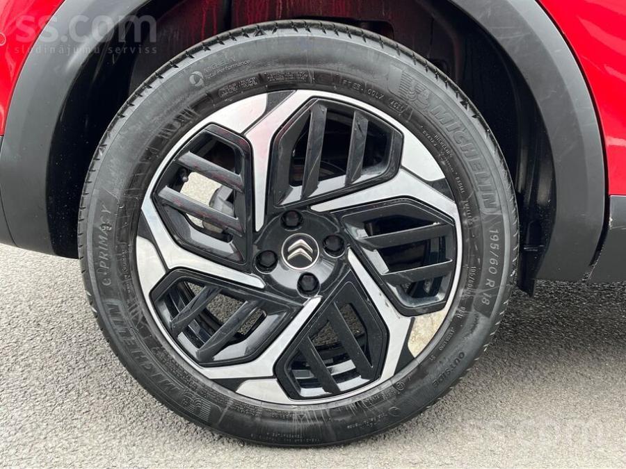 Red Citroen C4 2022 in Riga, with an engine capacity of 1.50 L and mileage of 59 thousand km for 16490 €, photo 22 on AUTOMOTO.COM.LV