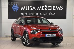 Красный Ситроен С4 2022 в Рига, объемом двигателя 1.20 л и пробегом 61 тыс. км за 13500 €, фото 4 на AUTOMOTO.COM.LV