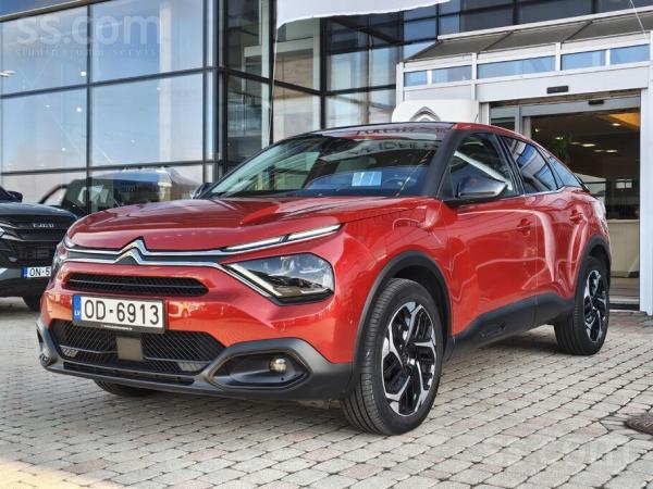 Sarkans Citroen C4 2022 Rīga, ar dzinēja tilpumu 1.50 L un nobraukumu 63 tūkst. km par 16900 €, foto 1 vietnē AUTOMOTO.COM.LV