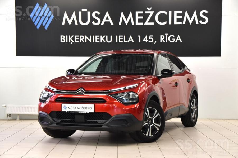 Sarkans Citroen C4 2022 Rīga, ar dzinēja tilpumu 1.60 L un nobraukumu 61 tūkst. km par 18500 €, foto 1 vietnē AUTOMOTO.COM.LV