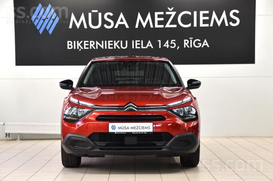 Sarkans Citroen C4 2022 Rīga, ar dzinēja tilpumu 1.60 L un nobraukumu 61 tūkst. km par 18500 €, foto 3 vietnē AUTOMOTO.COM.LV