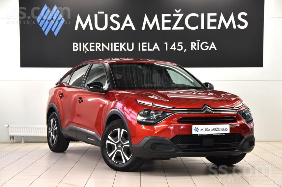 Sarkans Citroen C4 2022 Rīga, ar dzinēja tilpumu 1.60 L un nobraukumu 61 tūkst. km par 18500 €, foto 4 vietnē AUTOMOTO.COM.LV