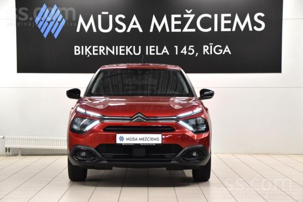 Sarkans Citroen C4 2022 Rīga, ar dzinēja tilpumu 1.20 L un nobraukumu 66 tūkst. km par 15490 €, foto 2 vietnē AUTOMOTO.COM.LV