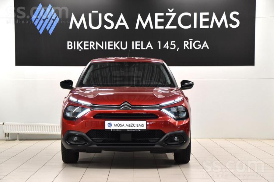 Sarkans Citroen C4 2022 Rīga, ar dzinēja tilpumu 1.20 L un nobraukumu 66 tūkst. km par 15490 €, foto 3 vietnē AUTOMOTO.COM.LV