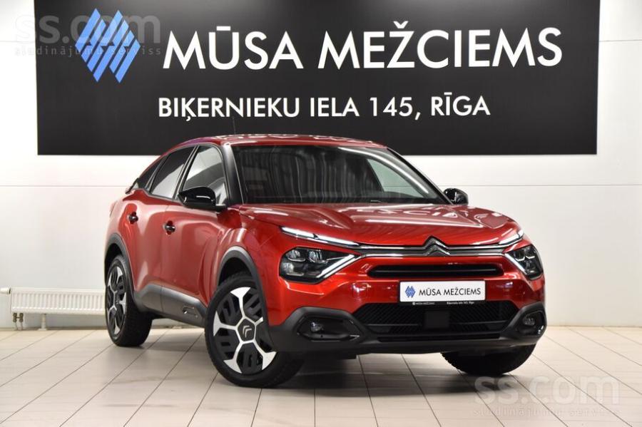 Sarkans Citroen C4 2022 Rīga, ar dzinēja tilpumu 1.20 L un nobraukumu 66 tūkst. km par 15490 €, foto 4 vietnē AUTOMOTO.COM.LV