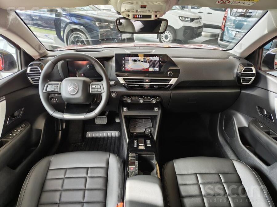 Red Citroen C4 2026 in Riga, with an engine capacity of 1.60 L and mileage of 0 thousand km for 38950 €, photo 7 on AUTOMOTO.COM.LV
