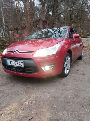 Red Citroen C4 2009 in Riga, with an engine capacity of 1.60 L and mileage of 0 thousand km for 1360 €, photo 6 on AUTOMOTO.COM.LV
