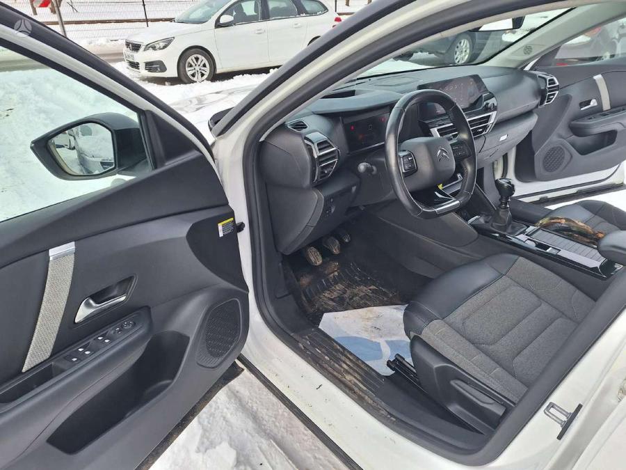 Balts Citroen C4 2022 Tauragė, ar dzinēja tilpumu 1.50 L un nobraukumu 155 tūkst. km par 8500 €, foto 11 vietnē AUTOMOTO.COM.LV