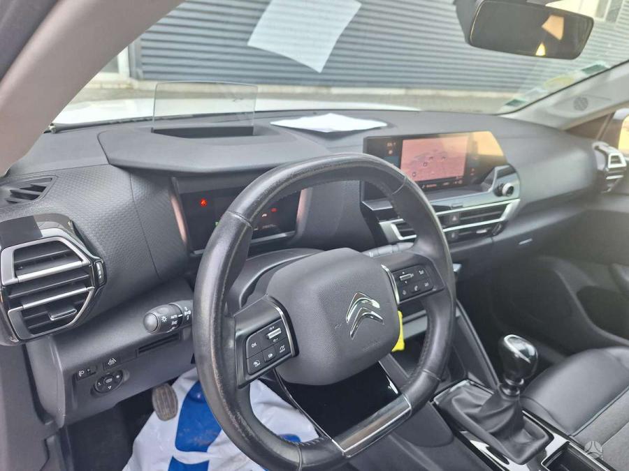 Balts Citroen C4 2022 Tauragė, ar dzinēja tilpumu 1.50 L un nobraukumu 180 tūkst. km par 8700 €, foto 12 vietnē AUTOMOTO.COM.LV