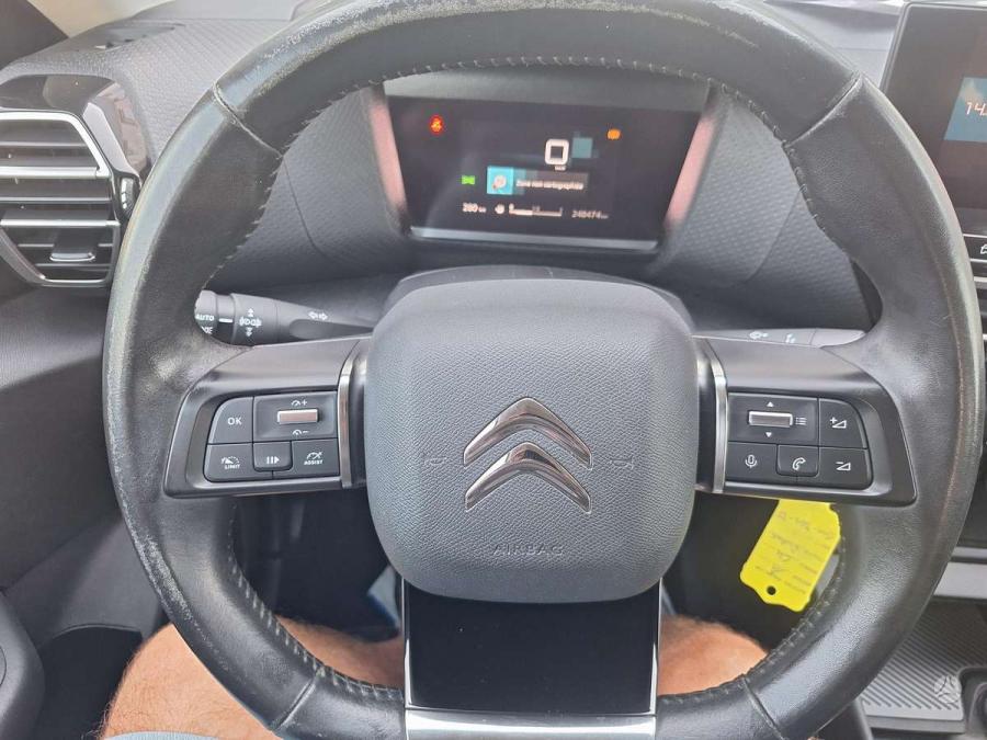 Balts Citroen C4 2022 Tauragė, ar dzinēja tilpumu 1.50 L un nobraukumu 180 tūkst. km par 8700 €, foto 13 vietnē AUTOMOTO.COM.LV