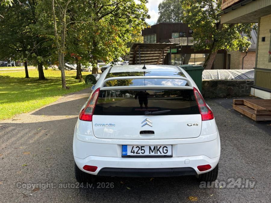 White Citroen C4 2007 in Rapla, with an engine capacity of 1.60 L and mileage of 240 thousand km for 1000 €, photo 9 on AUTOMOTO.COM.LV