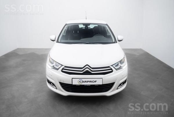 White Citroen C4 2016 in Tallinn, with an engine capacity of 1.20 L and mileage of 168 thousand km for 5499 €, photo 4 on AUTOMOTO.COM.LV