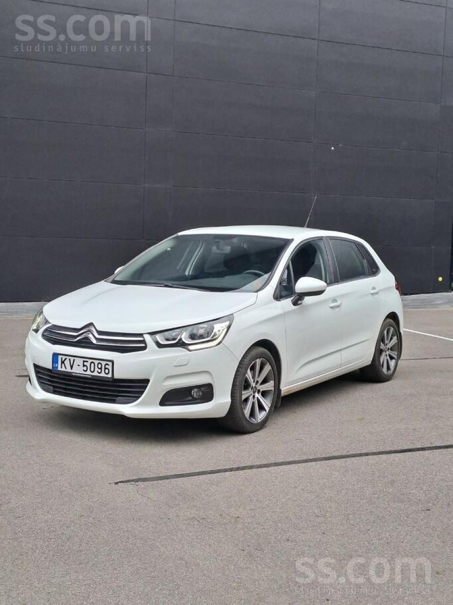 Balts Citroen C4 2017 Ogre, ar dzinēja tilpumu 1.20 L un nobraukumu 88 tūkst. km par 6200 €, foto 1 vietnē AUTOMOTO.COM.LV
