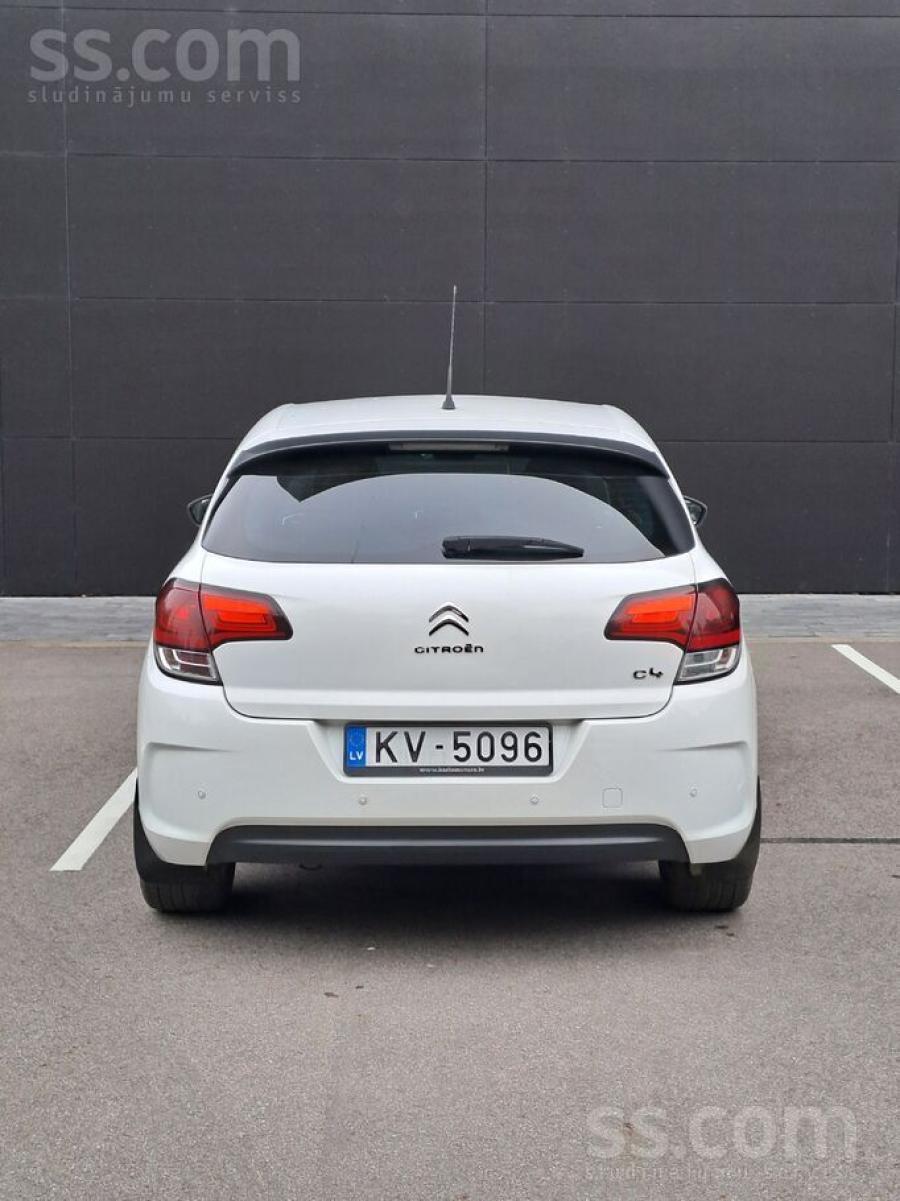 Balts Citroen C4 2017 Ogre, ar dzinēja tilpumu 1.20 L un nobraukumu 88 tūkst. km par 6200 €, foto 6 vietnē AUTOMOTO.COM.LV