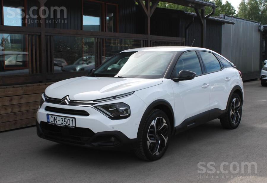 White Citroen C4 2021 in Riga, with an engine capacity of 1.50 L and mileage of 0 thousand km for 11990 €, photo 6 on AUTOMOTO.COM.LV