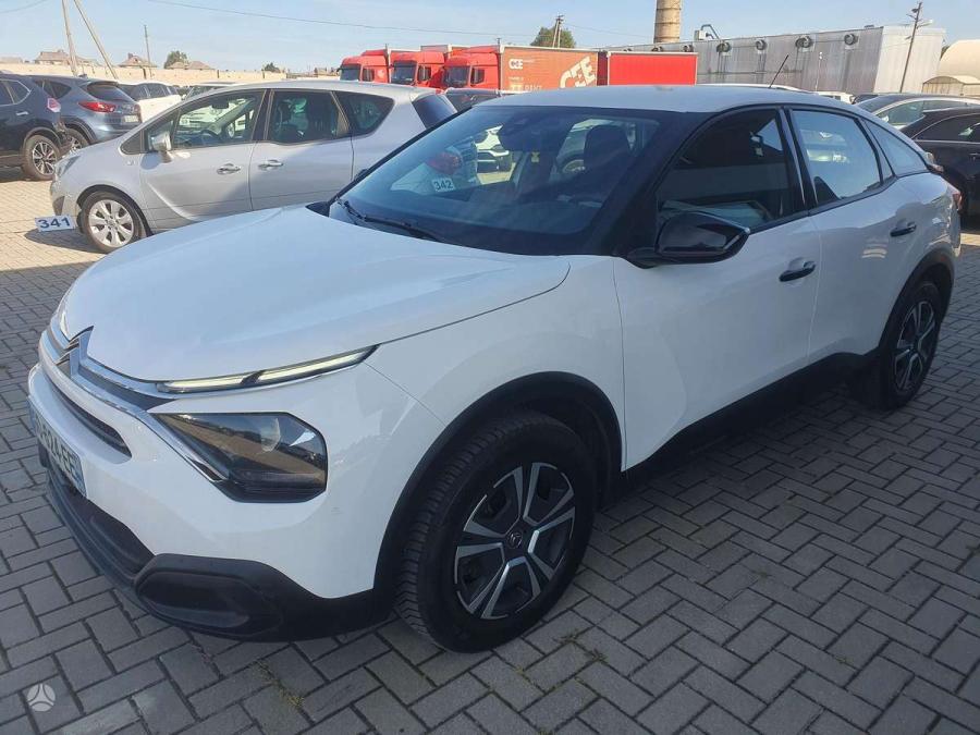 White Citroen C4 2021 in Taurage, with an engine capacity of 1.50 L and mileage of 297 thousand km for 8350 €, photo 10 on AUTOMOTO.COM.LV