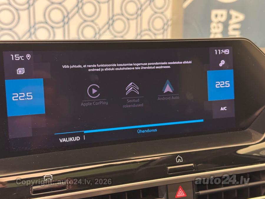 Balts Citroen C4 2021 Tallina, ar dzinēja tilpumu 1.20 L un nobraukumu 73 tūkst. km par 14900 €, foto 16 vietnē AUTOMOTO.COM.LV