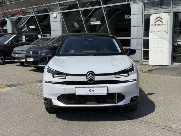 White Citroen C4 2026 in Vilnius, with an engine capacity of 1.20 L and mileage of 0 thousand km for 24990 €, photo 3 on AUTOMOTO.COM.LV