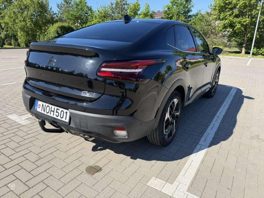 Black Citroen C4 X 2022 in Rokiskis, with an engine capacity of 1.20 L and mileage of 36 thousand km for 16500 €, photo 9 on AUTOMOTO.COM.LV