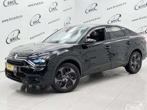 Melns Citroen C4 X 2023 Viļņa, ar dzinēja tilpumu 1.50 L un nobraukumu 23 tūkst. km par 20600 €, foto  vietnē AUTOMOTO.COM.LV